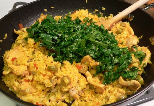 Brazilian Chicken & Rice with Olives – A Ginger in the Kitchen